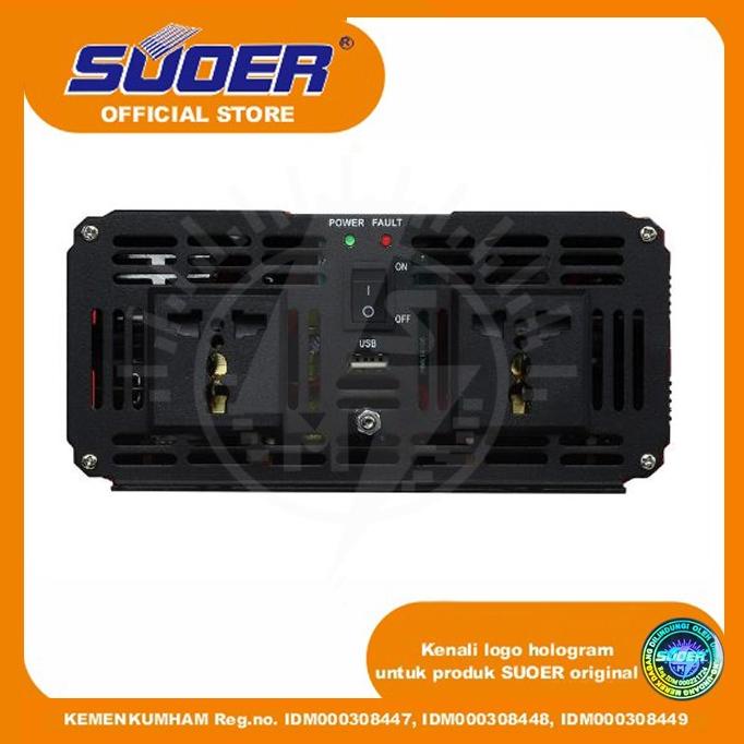 Jual Power Inverter Pure Sine Wave / Sinus Murni 2000 Watt 12 Volt Fpc 2000 | Shopee Indonesia