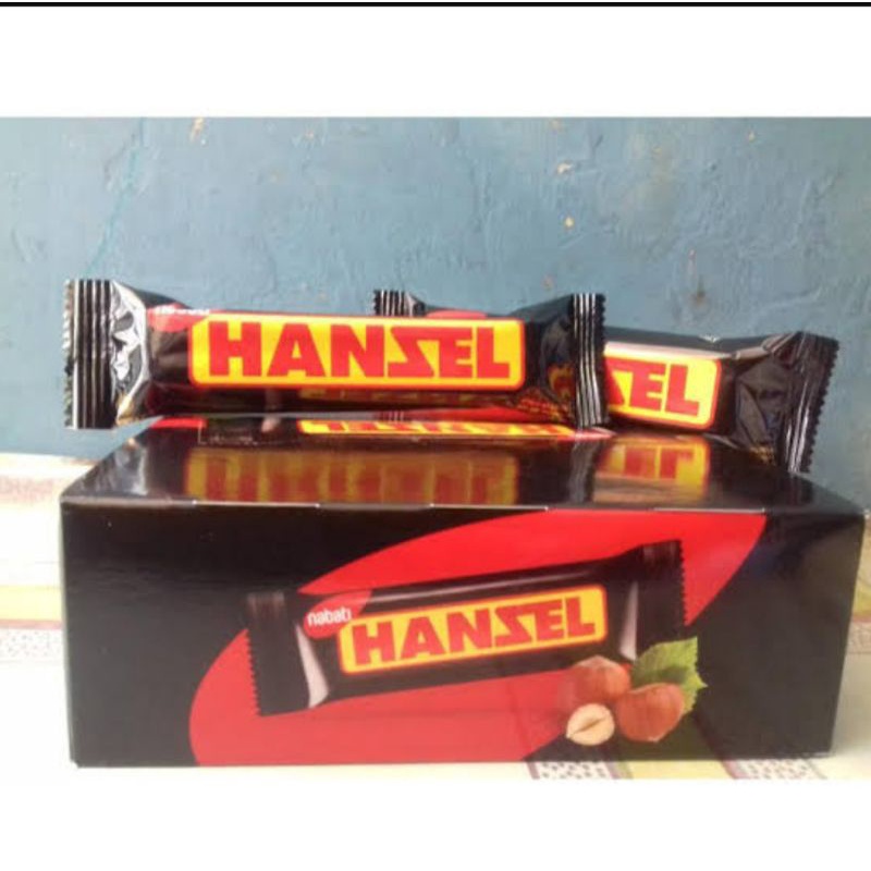 Jual Nabati Hanzel Wafer Krim Salut Coklat Hazelnut (1 Box Isi 12 Pcs ...