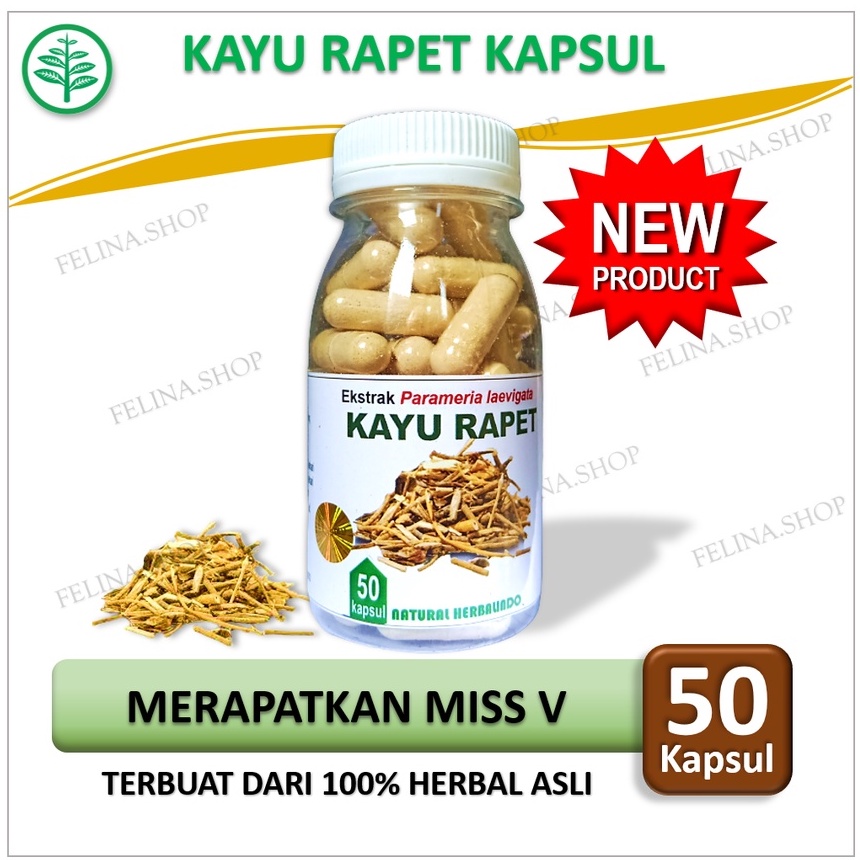 Jual Obat herbal kewanitaan kayu rapet kapsul jamu perapat pengencang ...