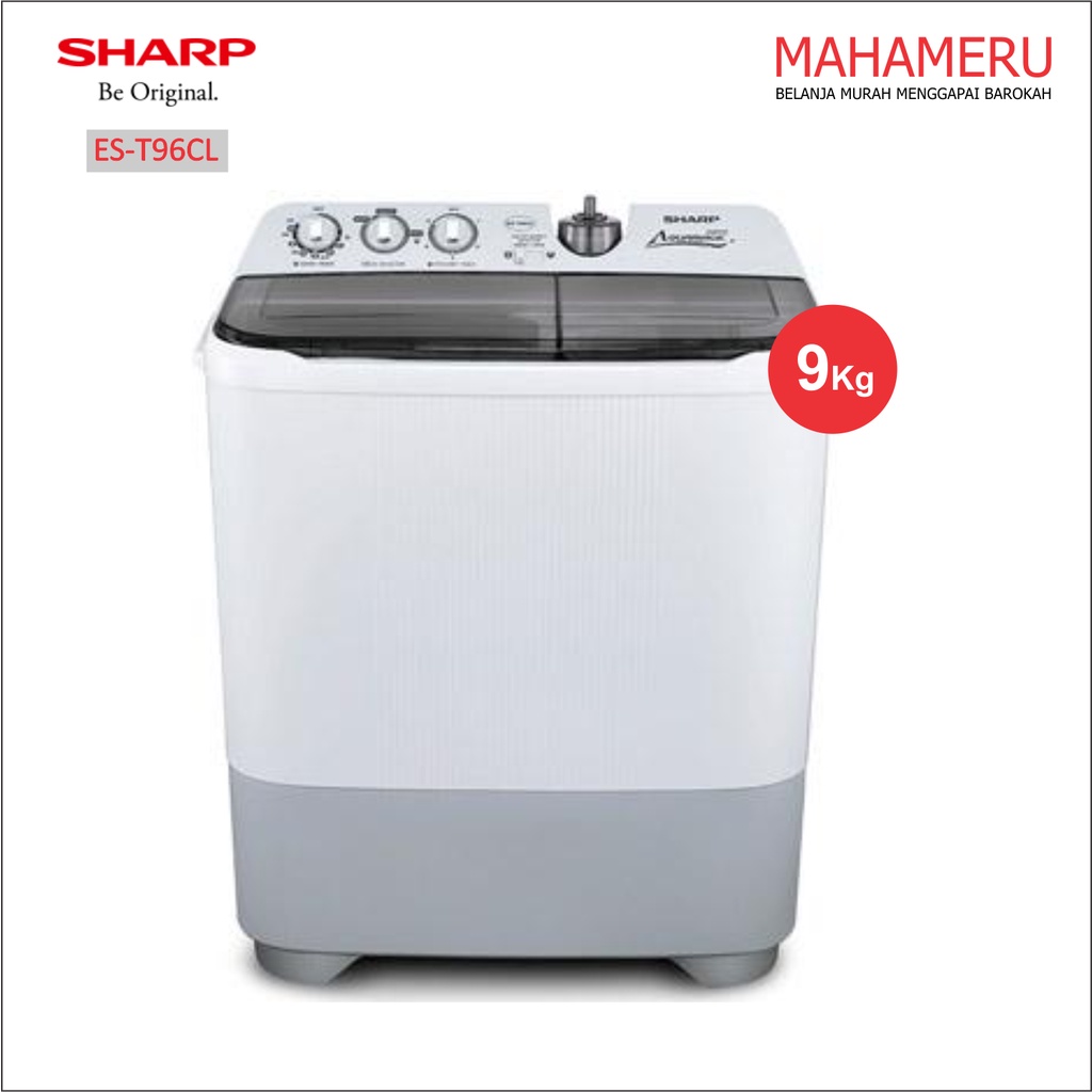 Jual Mesin Cuci 2 Tabung SHARP ES-T96CL-HK | Shopee Indonesia