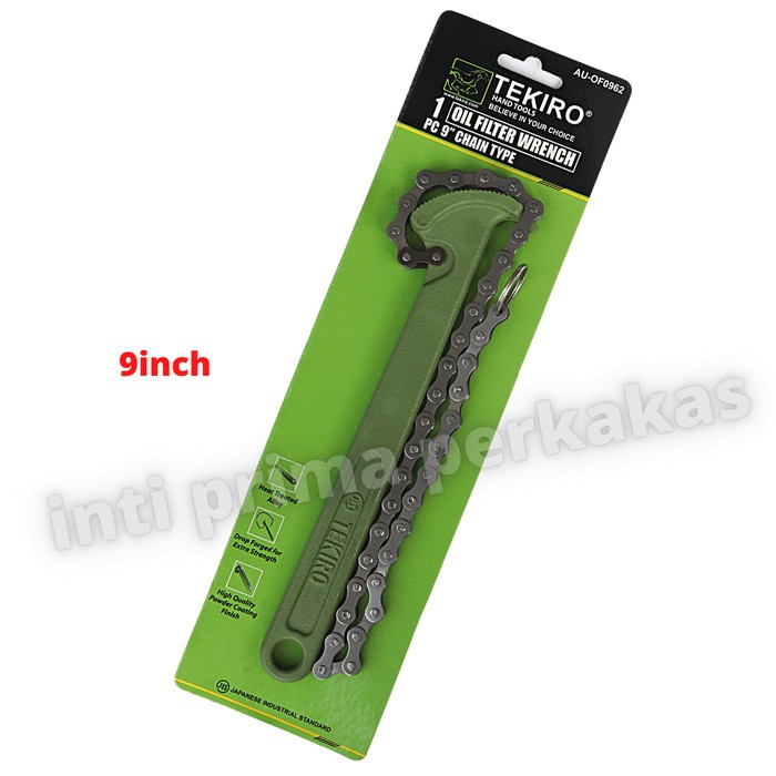 Jual kunci pembuka filter oli mobil model rantai Tekiro 9 inch | Shopee ...