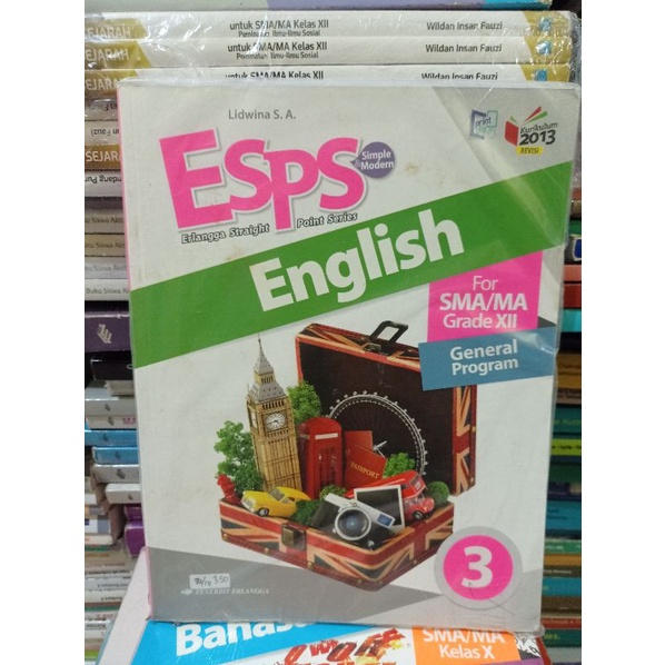 Jual buku bekas ESPS, ENGLISH untuk sma kelas 3 erlangga | Shopee Indonesia