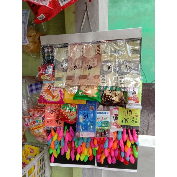Jual Jajanan anak berhadiah uang dan makanan | Shopee Indonesia