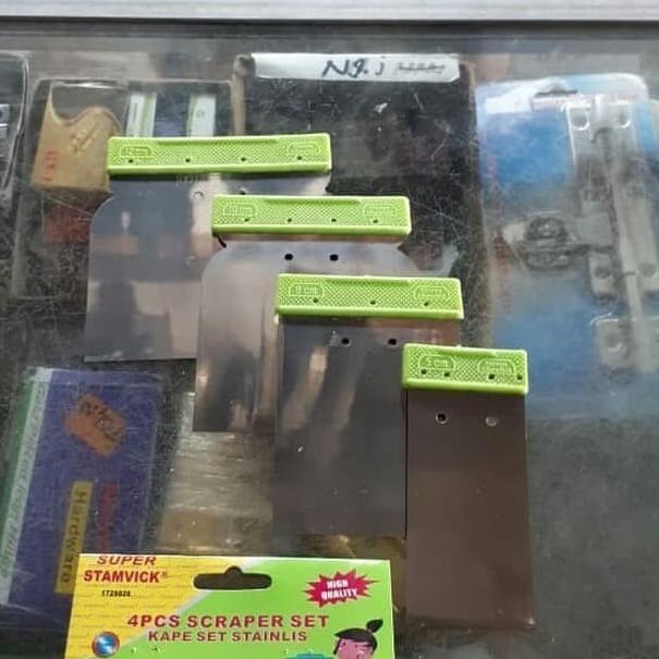Jual Kape scrap scraper set stainless Stamvick | Shopee Indonesia