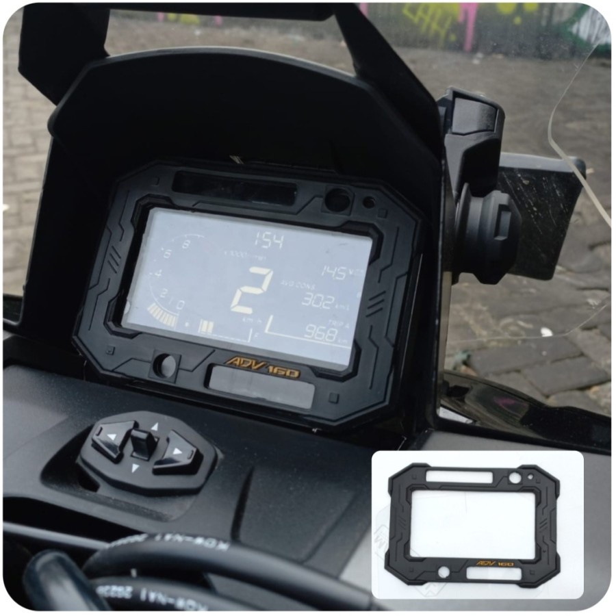 Jual sticker antigores spido speedometer NEW ADV 160 rubber 3D | Shopee ...