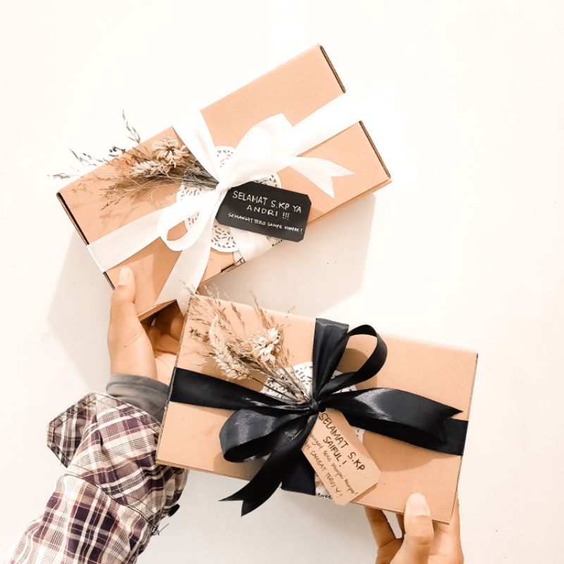 Jual (Paket 3) BAHAN KADO one set HAMPERS BOX / BOX HADIAH | dus box ...