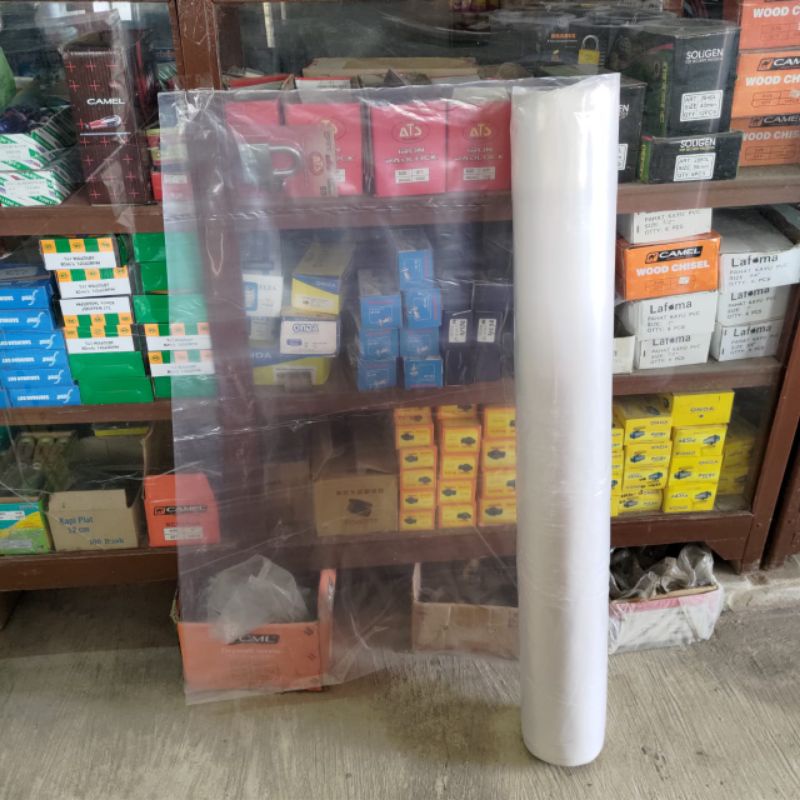 Jual PLASTIK COR BENING 1 ROLL 100 METER / PLASTIK PE / PLASTIK ...