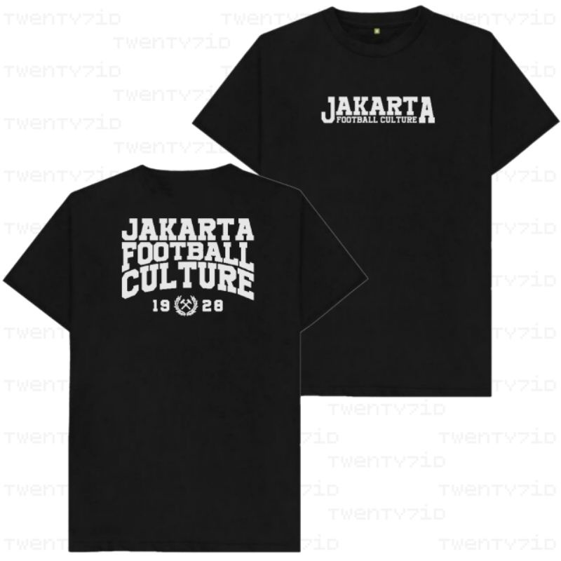 Jual Baju Kaos Jakarta Football Culture Kaos Distro Supporter Persija ...