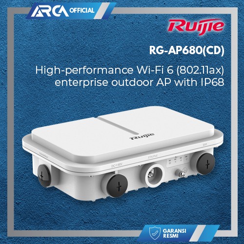 Jual Access Point Wi-Fi 6 Outdoor Ruijie RG-AP680(CD) High Performance ...