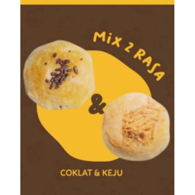 Jual PIA EIJI OLEH OLEH KHAS BALI, RASA MIX(mix 2rasa coklat,keju)(mix3 ...