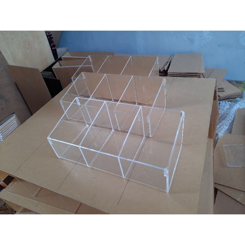 Jual AKRILIK RAK SERBAGUNA 3slot | Shopee Indonesia