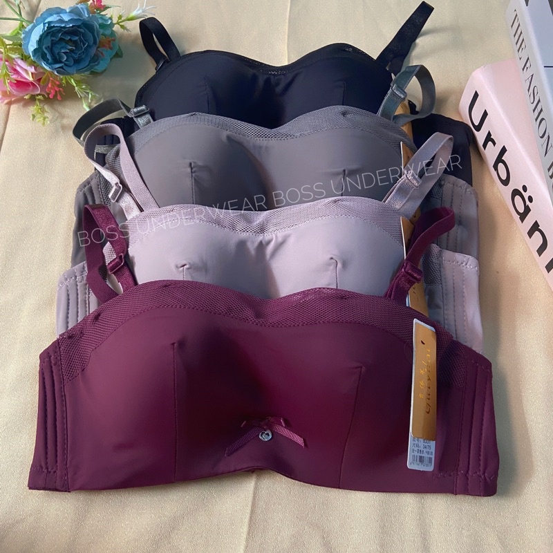Jual BH Kemben Polos kawat busa sedang, BH kemben murah halus, Bra ...