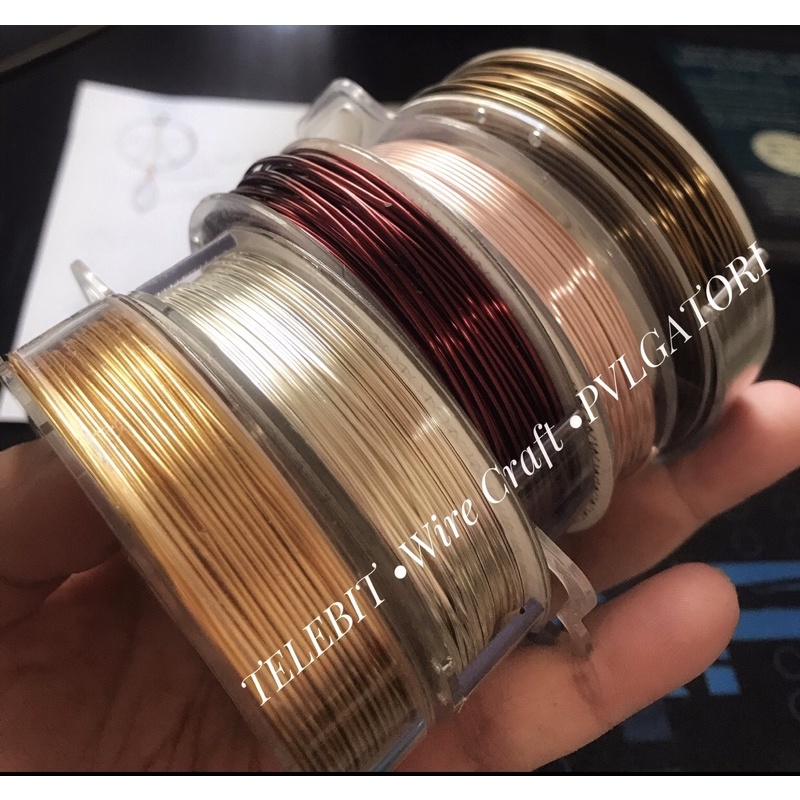 Jual Kawat Kerajinan/Kawat Bahan Aksesories/Telebit Crafting Wire ...