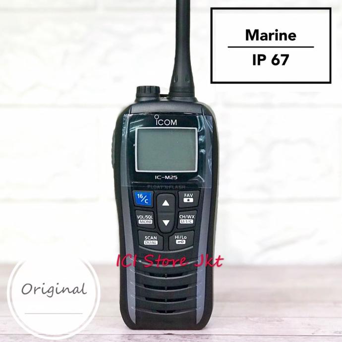 Jual Radio Ht Icom M25 Marine (Original) | Shopee Indonesia