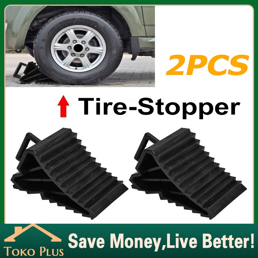 Jual 2Pcs Ganjalan Ban Mobil Parkir Karet Ganjalan Parkir Ban Ganjalan ...
