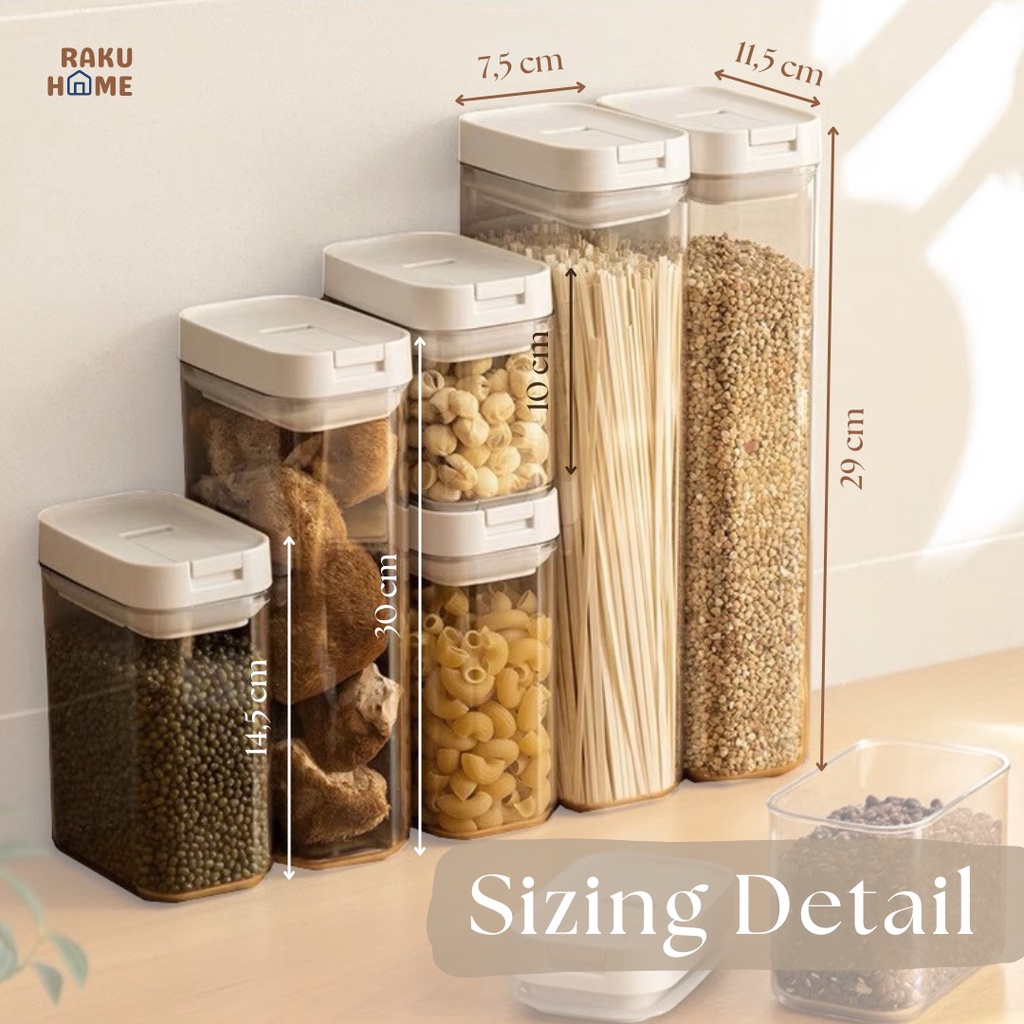 Jual Sora Food Container Tempat Penyimpanan Makanan Vacuum Snack Kedap ...