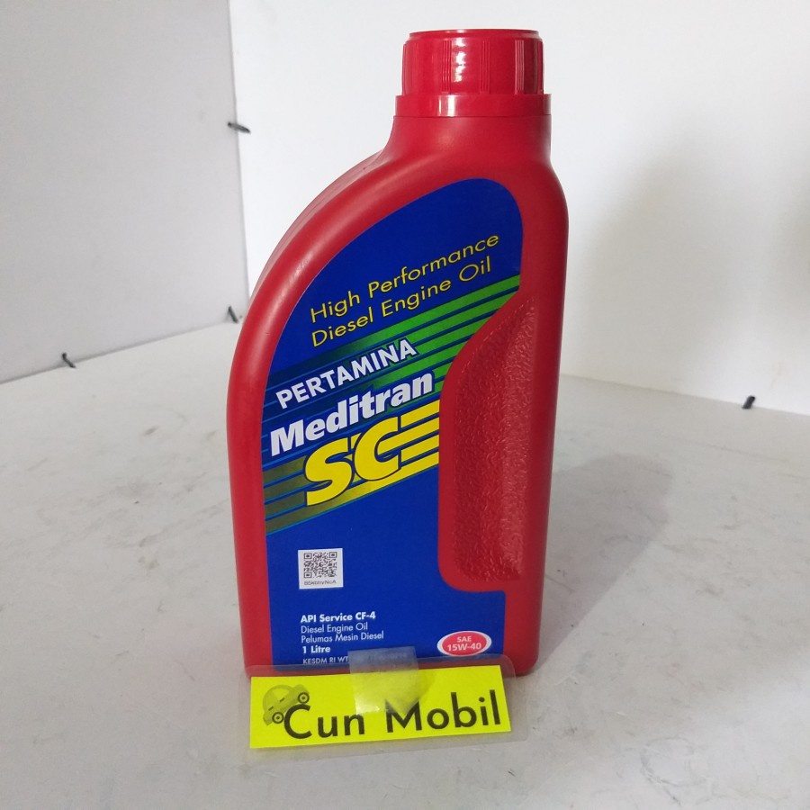 Jual Oli mesin Pertamina Meditran SC Diesel 15W-40 1 Liter | Shopee ...