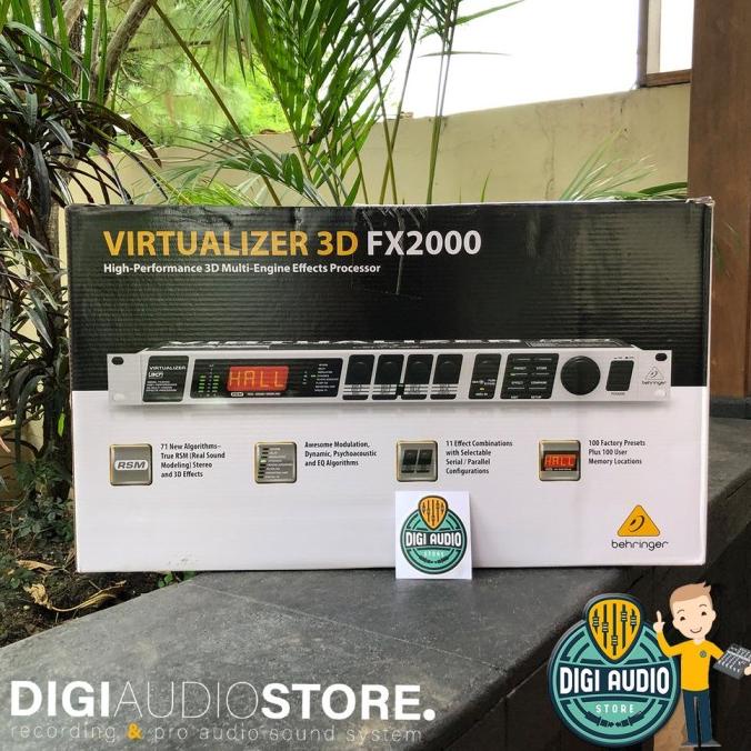 Jual Behringer Virtualizer 3D Fx2000 Multi Effect Processor Efek Vocal ...