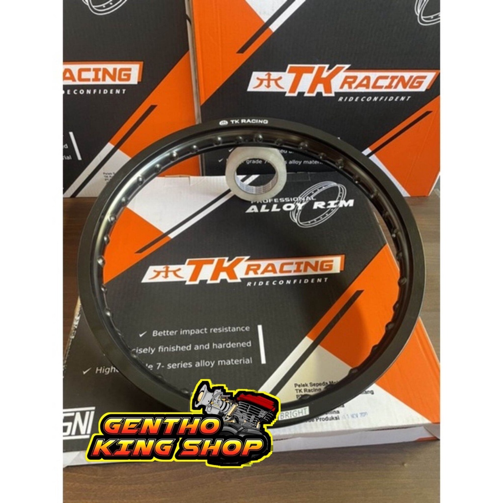 Jual VELG TK RACING HITAM RING 17 UKURAN 160 HARGA 1 PCS | Shopee Indonesia