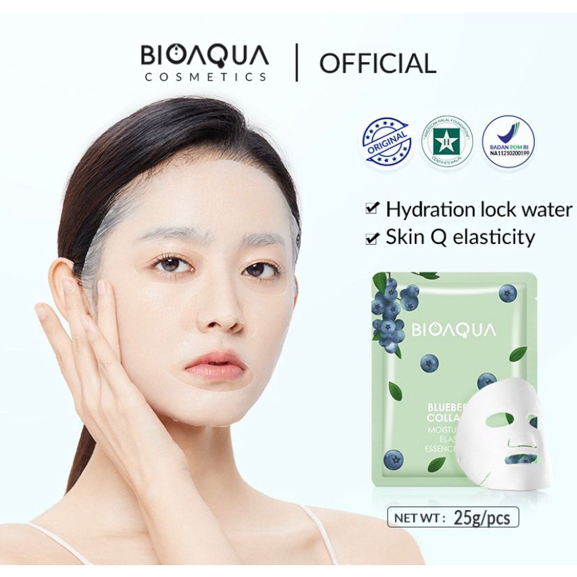 Jual BIOAQUA Sheet Mask Fruit | Shopee Indonesia