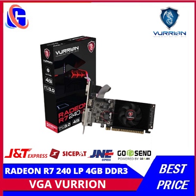 Jual VGA CARD / VGA AMD VURRION RADEON R7 240 / R7 240 LP 4GB DDR3 ...
