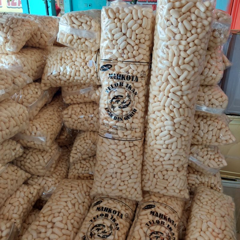 Jual PILUS IKAN 1 BAL RENYAH GURIH SNACK KILOAN MURAH ALMA.SNACK ...