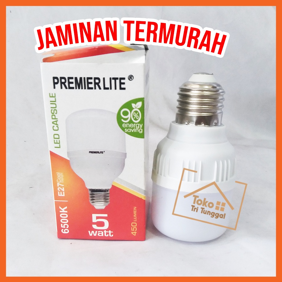 Jual Lampu LED Premier Laku Laku 5 Watt Hemat Dop Kapsul Bohlam Murah ...