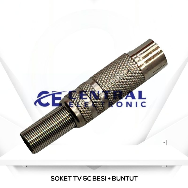 Jual Jack Antena TV Nikel Male - COWOK / Jek Antena Model Lurus Besi ...