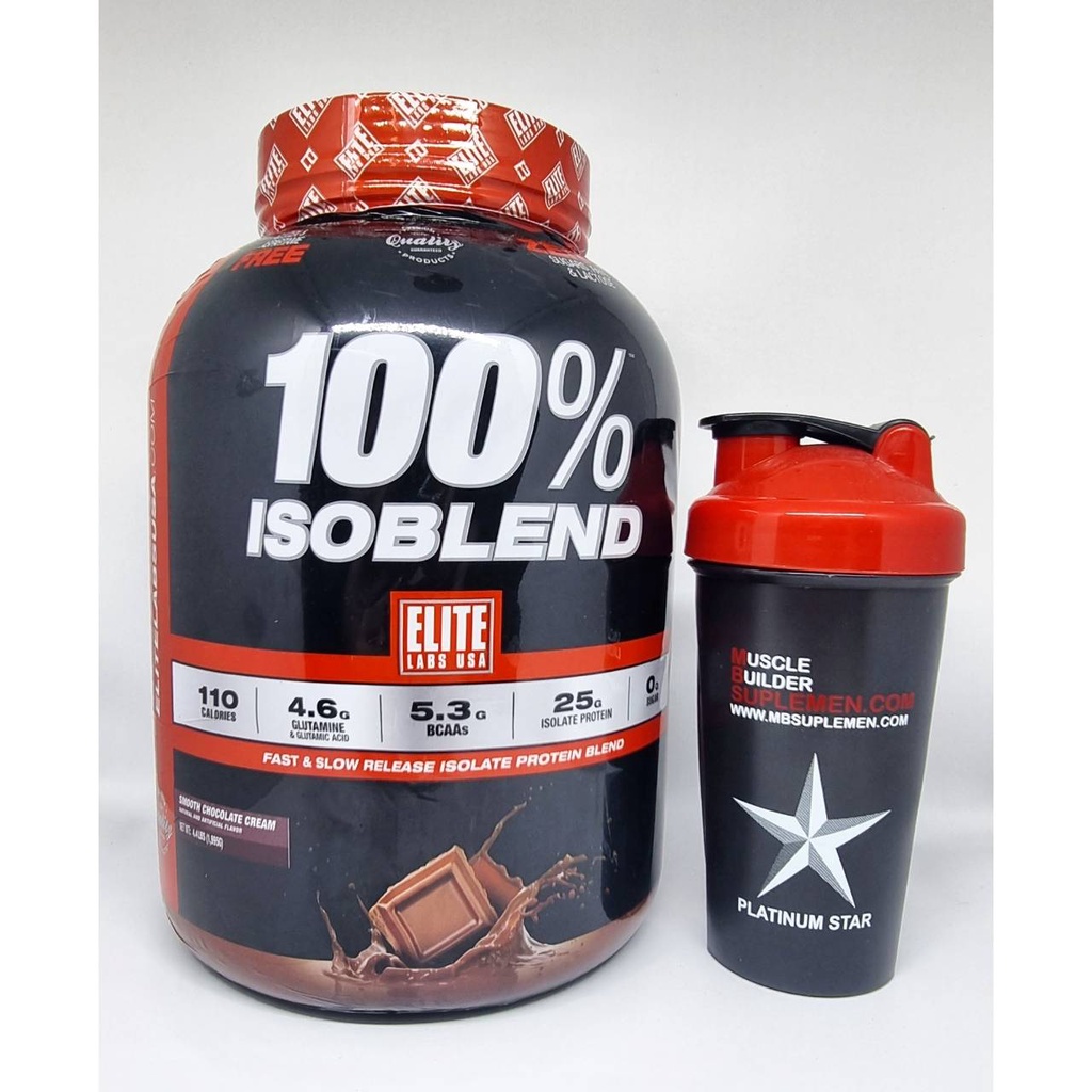 Jual Iso Blend Elite Labs 4 lbs Whey Protein Isolate IsoBlend Elitelabs ...