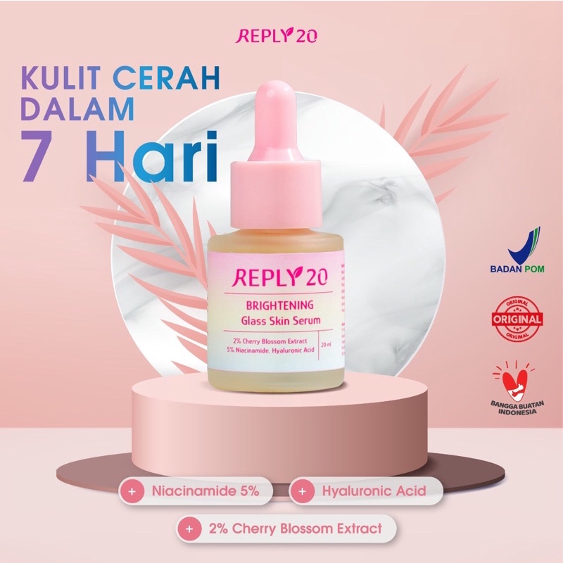 Jual Serum Muka Brightening dengan kandungan Sakura Mencerahkan Glowing ...