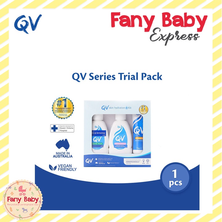 Jual QV SKINCARE TRIAL HYDRATION KIT PACK | Shopee Indonesia