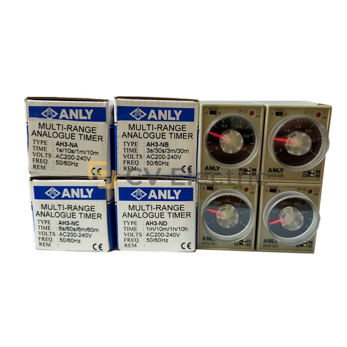 Jual Digital Counter Anly Ah3-N Multi-Range Analogue Timer | Shopee ...