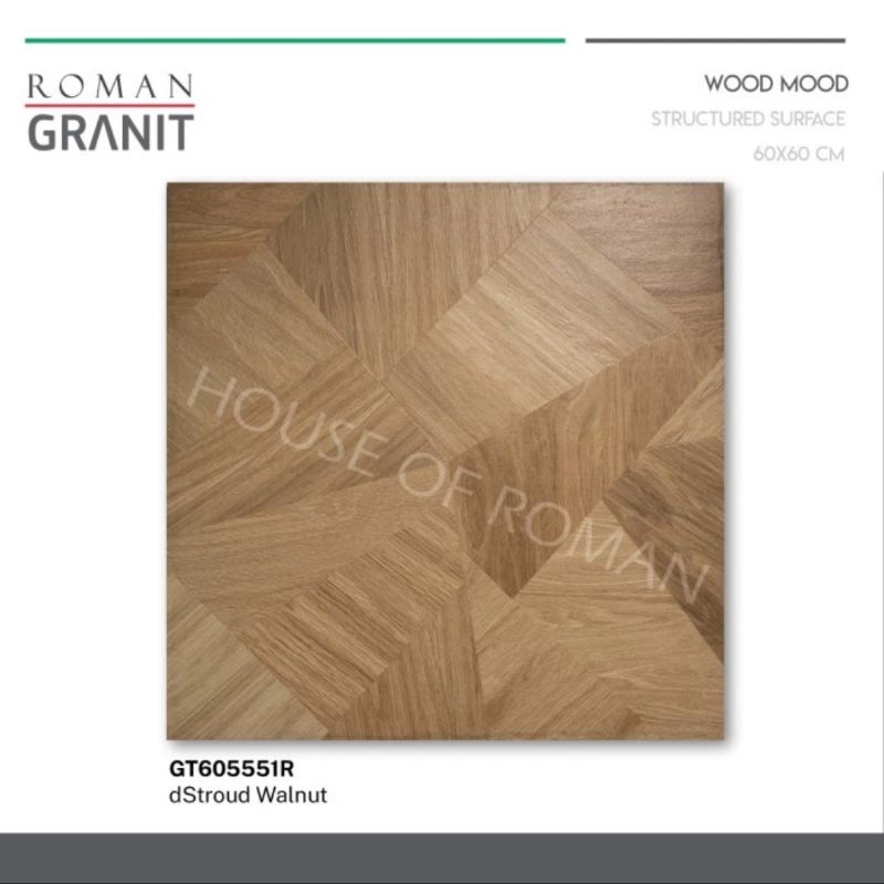 Jual Roman Granit dStroud oak 60x60 / dStroud walnut 60x60 / granit ...