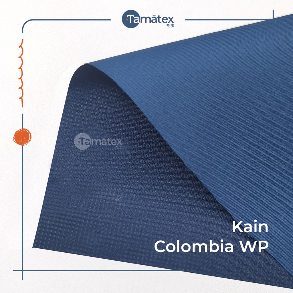Jual KAIN COLOMBIA WATERPROOF MICRO FIBER POLYESTER MOTIF KOTAK BINTIK ...