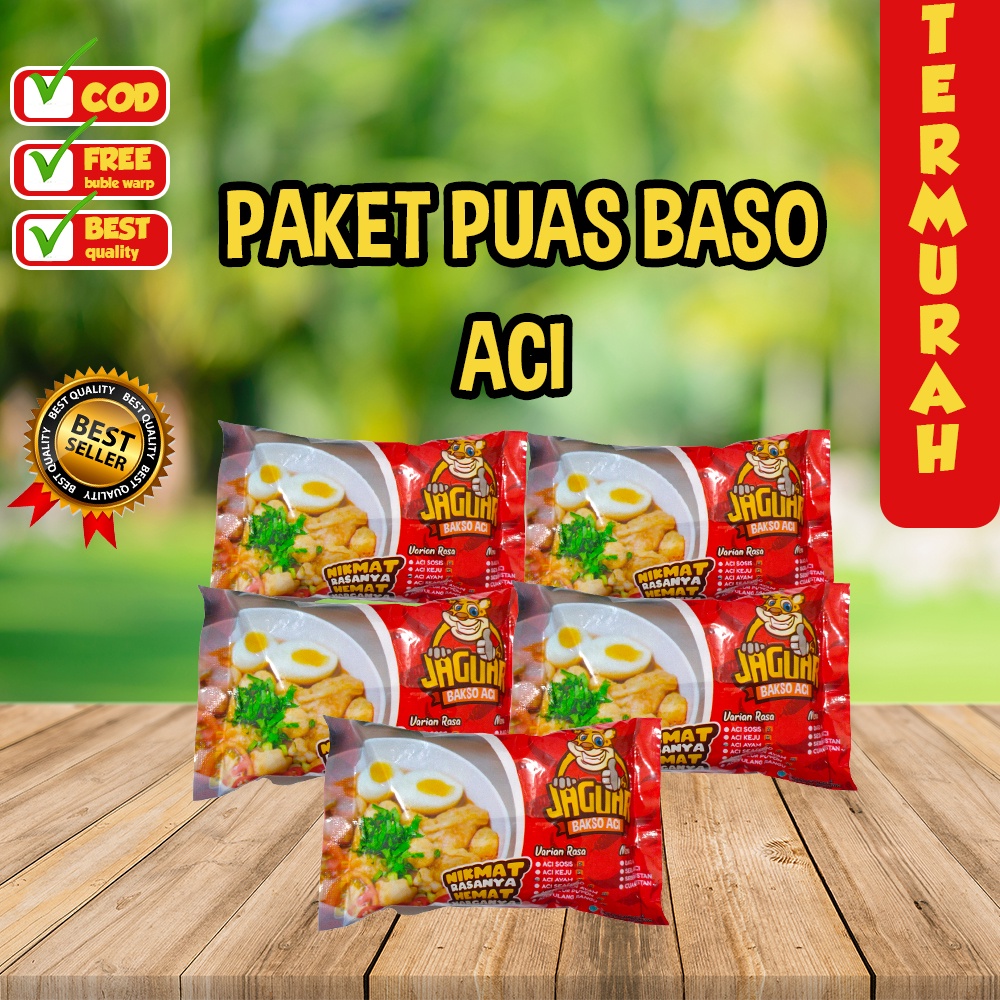 Jual PAKET PUAS BASO ACI (ALL VARIAN BUMBU) - (BASO ACI BAKSO ACI ...