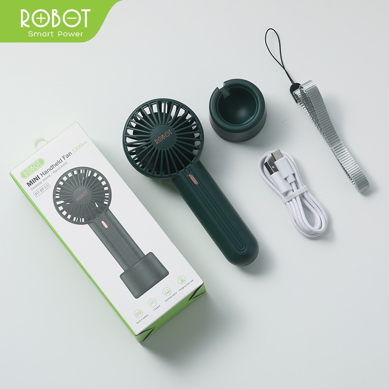 Jual Kipas angin ROBOT Mini Fan RT-BF15 Original WARNA HIJAU | Shopee ...