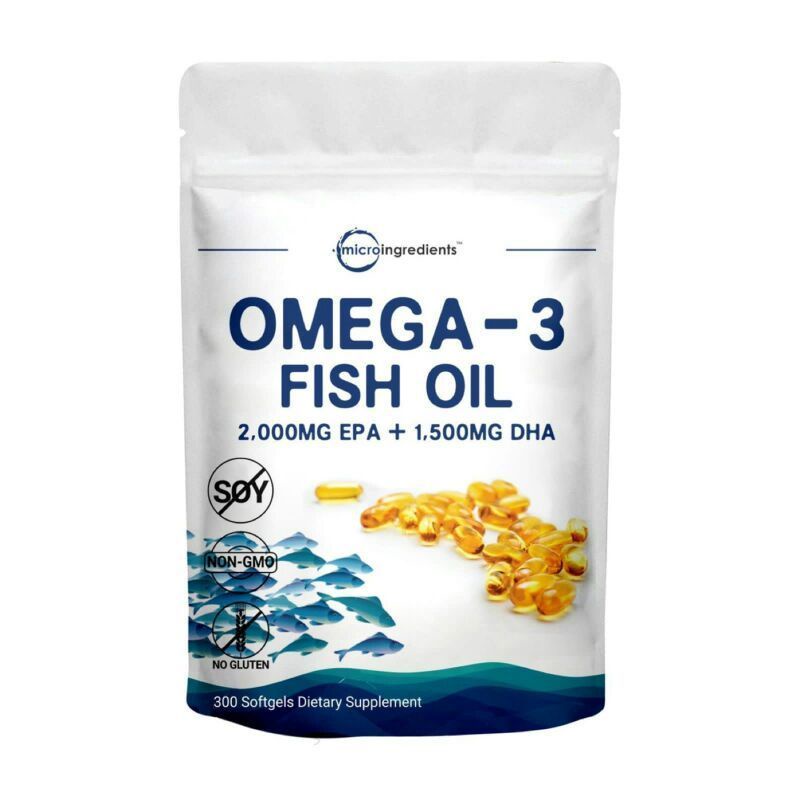 Jual Microingredients Omega 3 Fish Oil 300Softgel Micro Ingredients ...