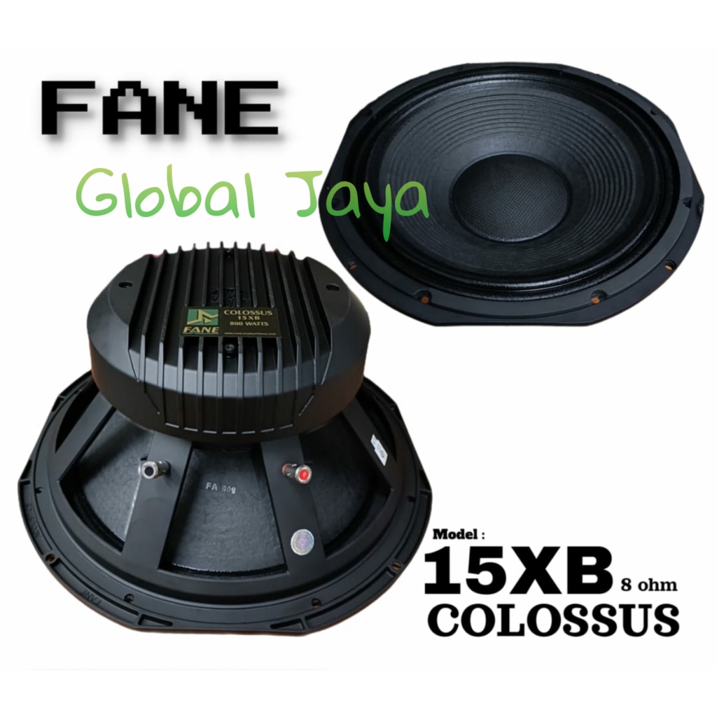 Jual speaker komponen fane colossus 15xb 8ohm 15 xb 8ohm 15inch ...