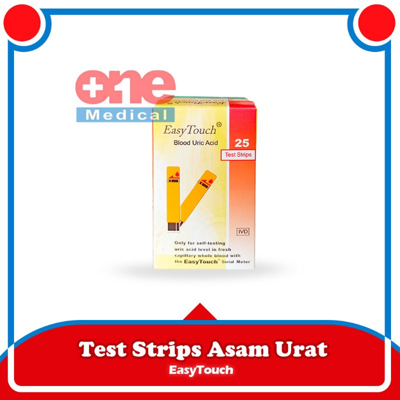 Jual Easy Touch Uric Acid Test Strip | Cek Asam Urat | Shopee Indonesia