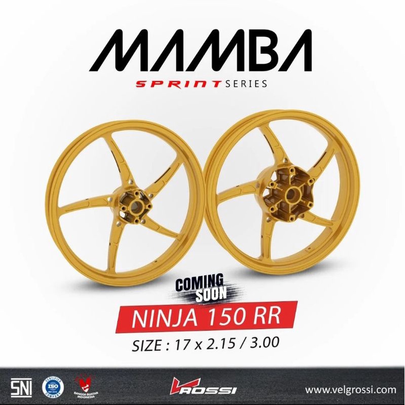 Jual velg velk velek Vrossi sprint mamba model OZ ninjaRR old new ...