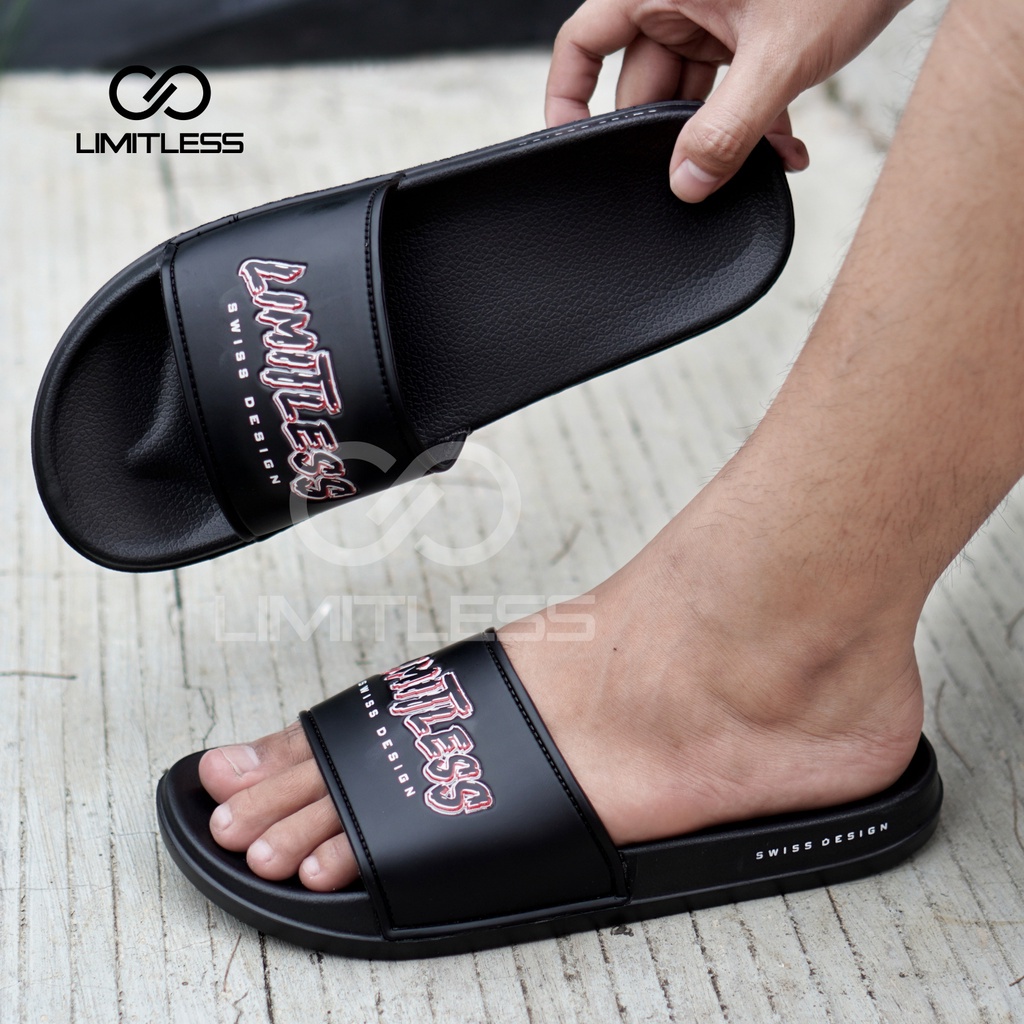 Jual Sandal Slide Pria Comfortable Clint Sendal Slop Pria Dewasa Full ...