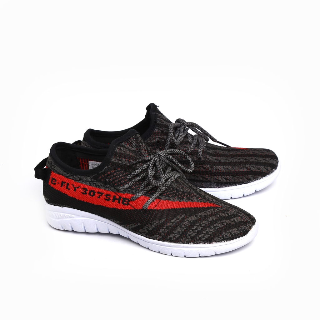 Jual BFLY Sepatu Snekaers Knit Slip On Pria Unisex Casual Running ...