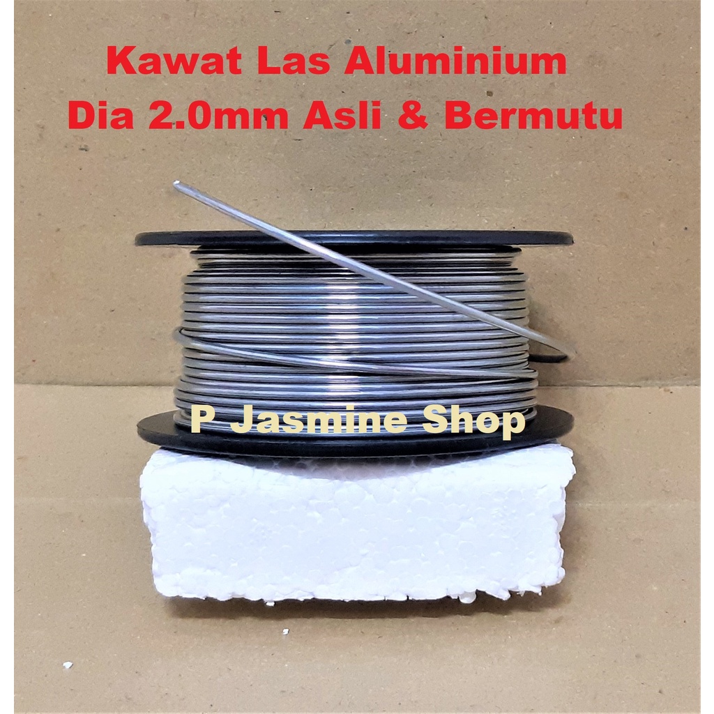 Jual Kawat Las Aluminium / Aluplatinum Ukuran Dia 2.0 MM, Asli dan ...