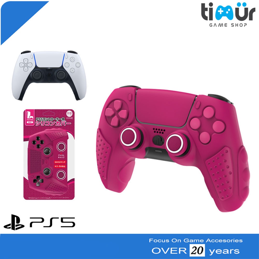 Jual Red Silikon Silicone IINE Stik Stick Controller PS5 Limited ...