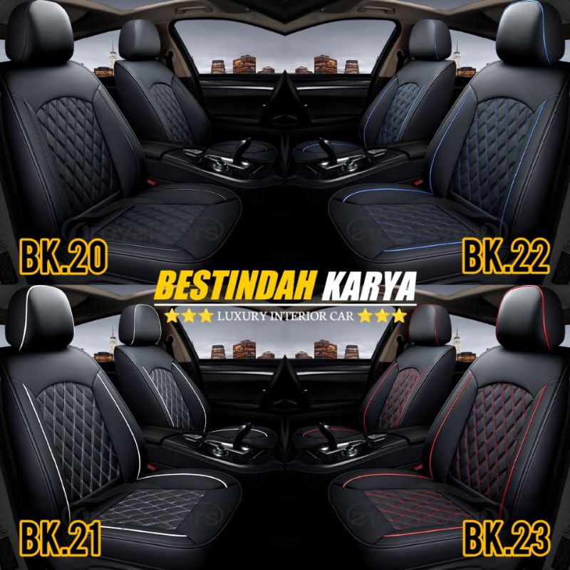 Jual sarung jok mobil suzuki xl7 ertiga mobilio brv calya sigra xpander ...