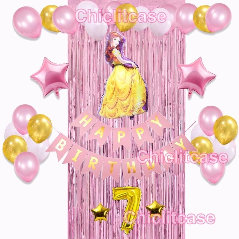 Jual Kejar Kejutan Paket dekorasi ulang tahun princess/balon frozen ...