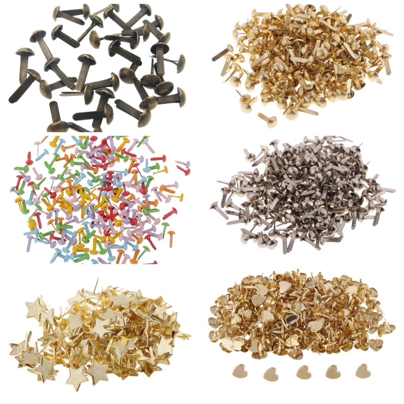 Jual Paper fastener / paku belah for decoration scrapbook journal ...