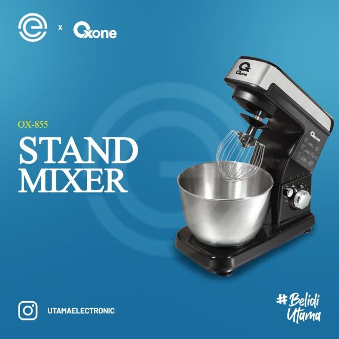 Jual OXONE Standing Mixer Black Edition - OX-855 [Exclusive] | Shopee ...