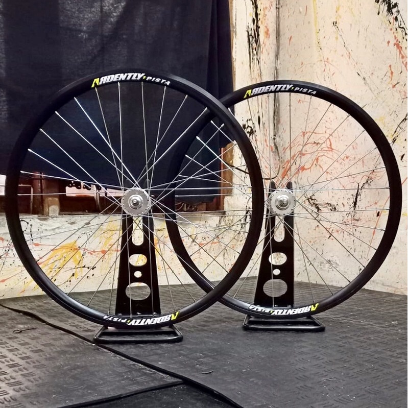 Jual Ardently Pista Wheelset Wheel Set Velg Rim Rims Alloy 32/32H 32H ...