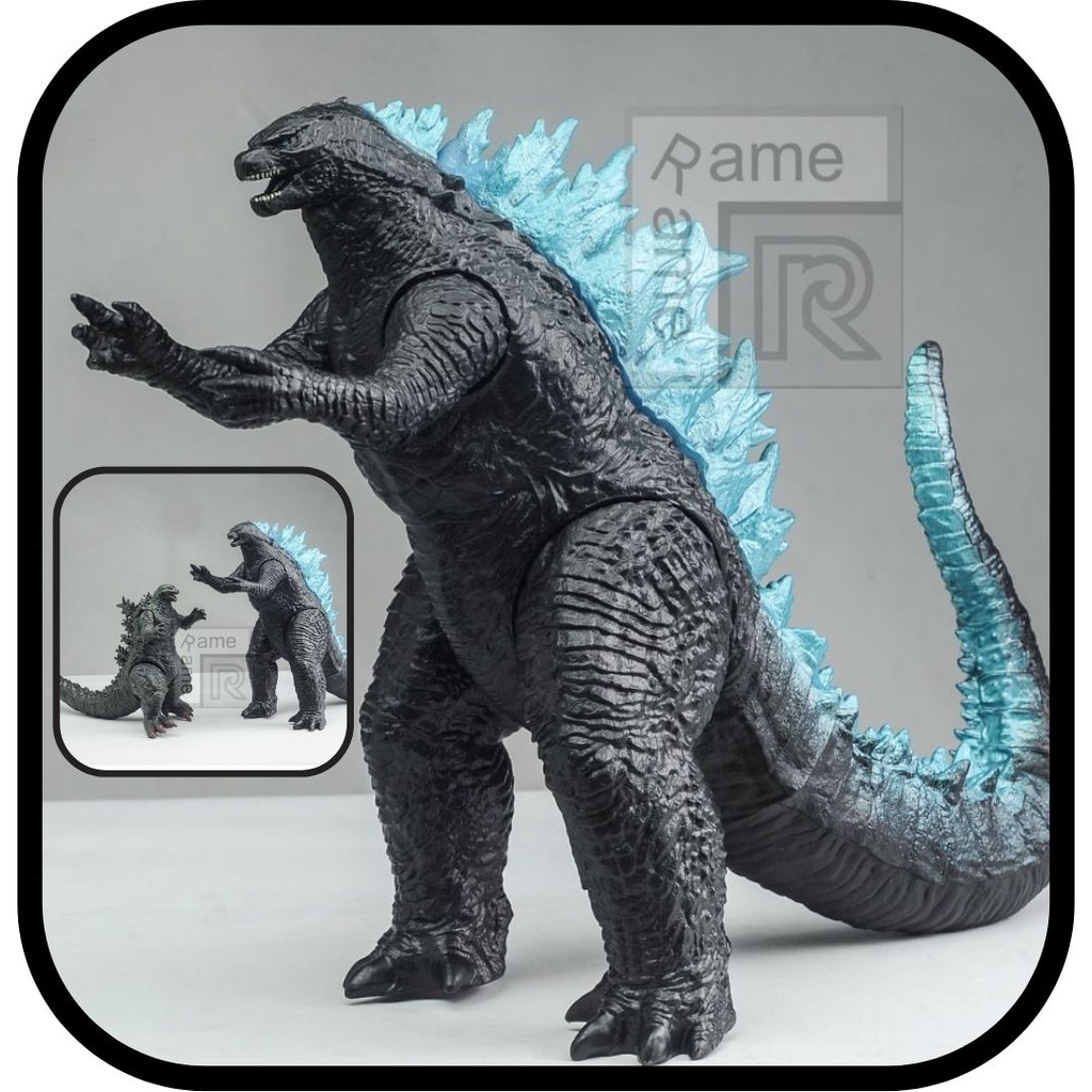Jual Mainan Figure Godzilla King Of Monster Jumbo Ukuran 25cm | Shopee ...